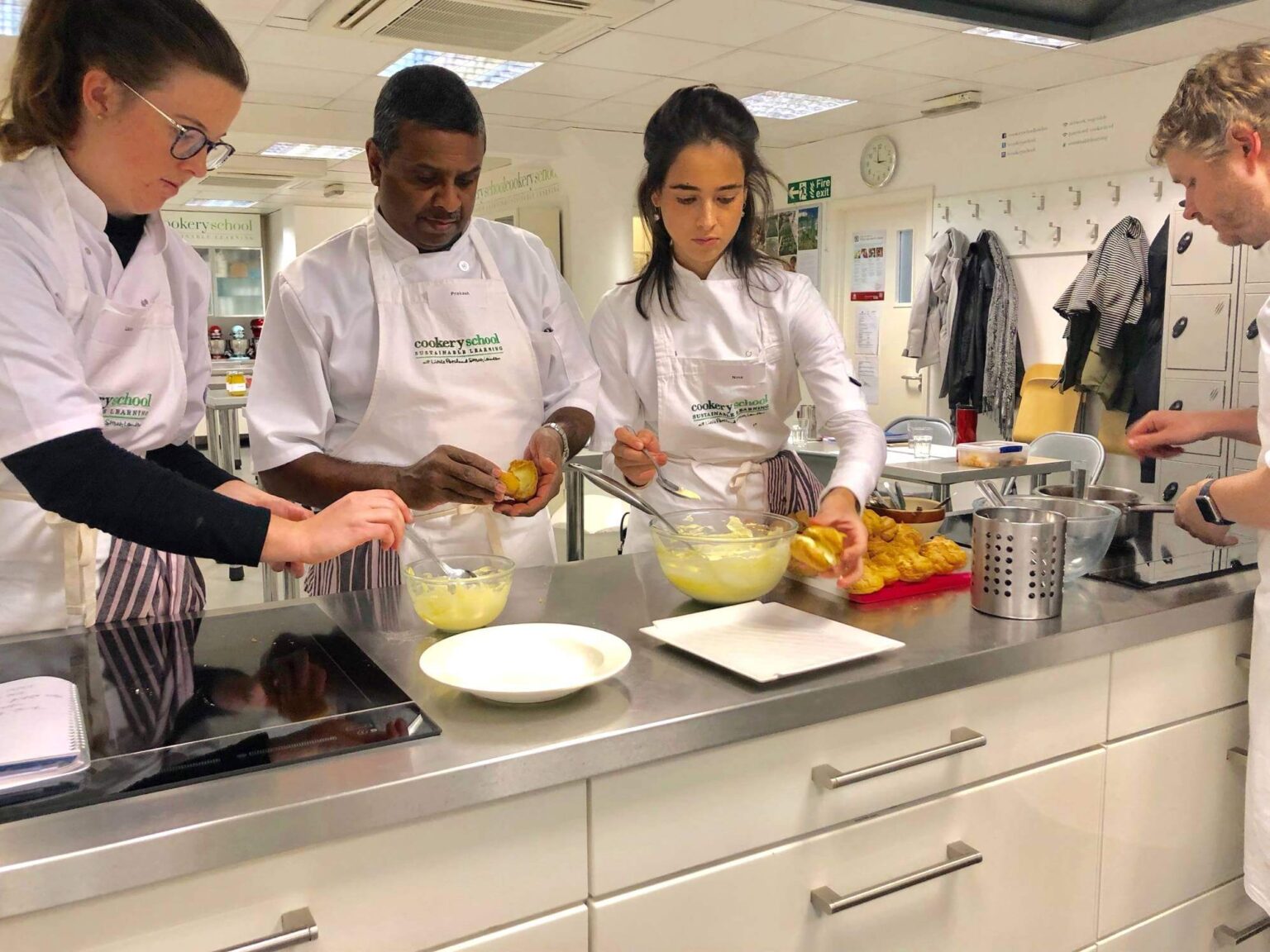 Cookery School at Little Portland street, Central London