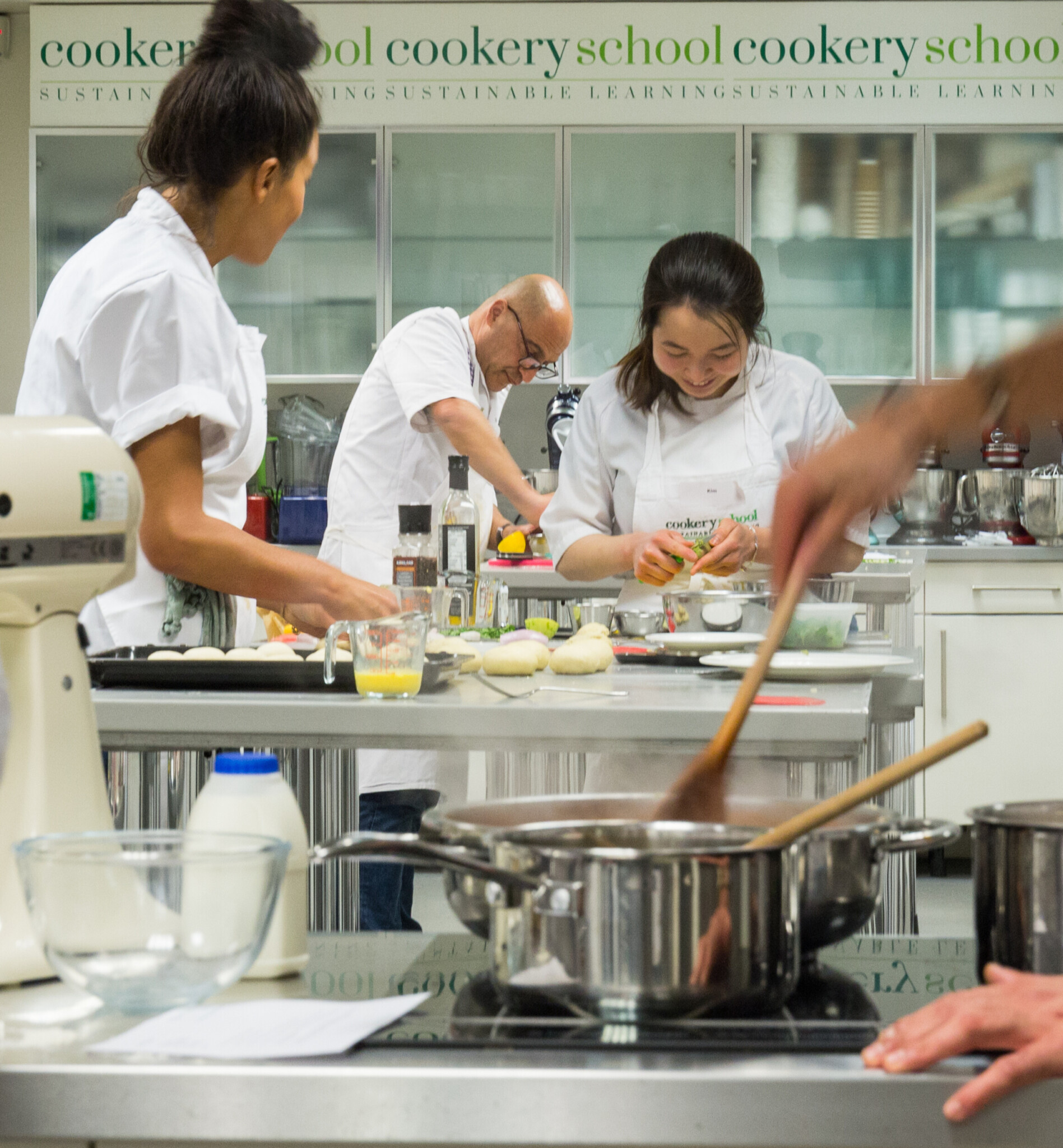 Cooking courses at Cookery School in central London