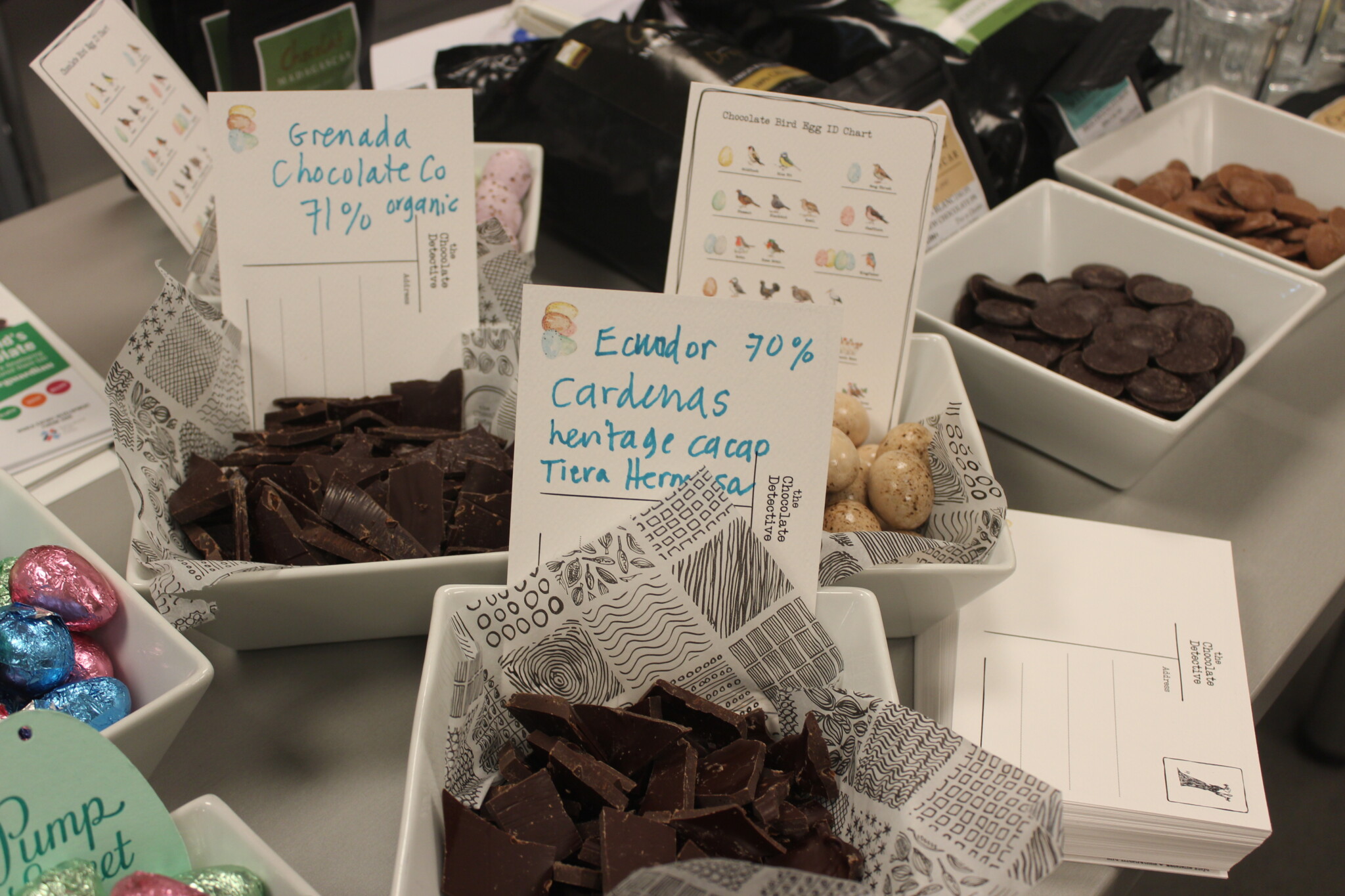 Chocolate Talk at Cookery School - Review of our Chocolate Event
